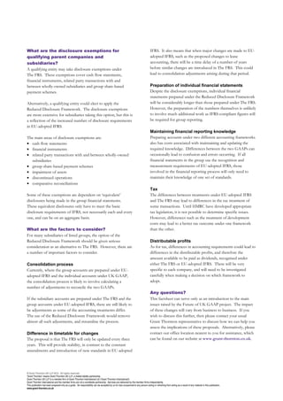 Changes to UK GAAP - impact for Listed Groups | PDF | Business ...