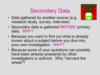 336 Primary Data | PPT