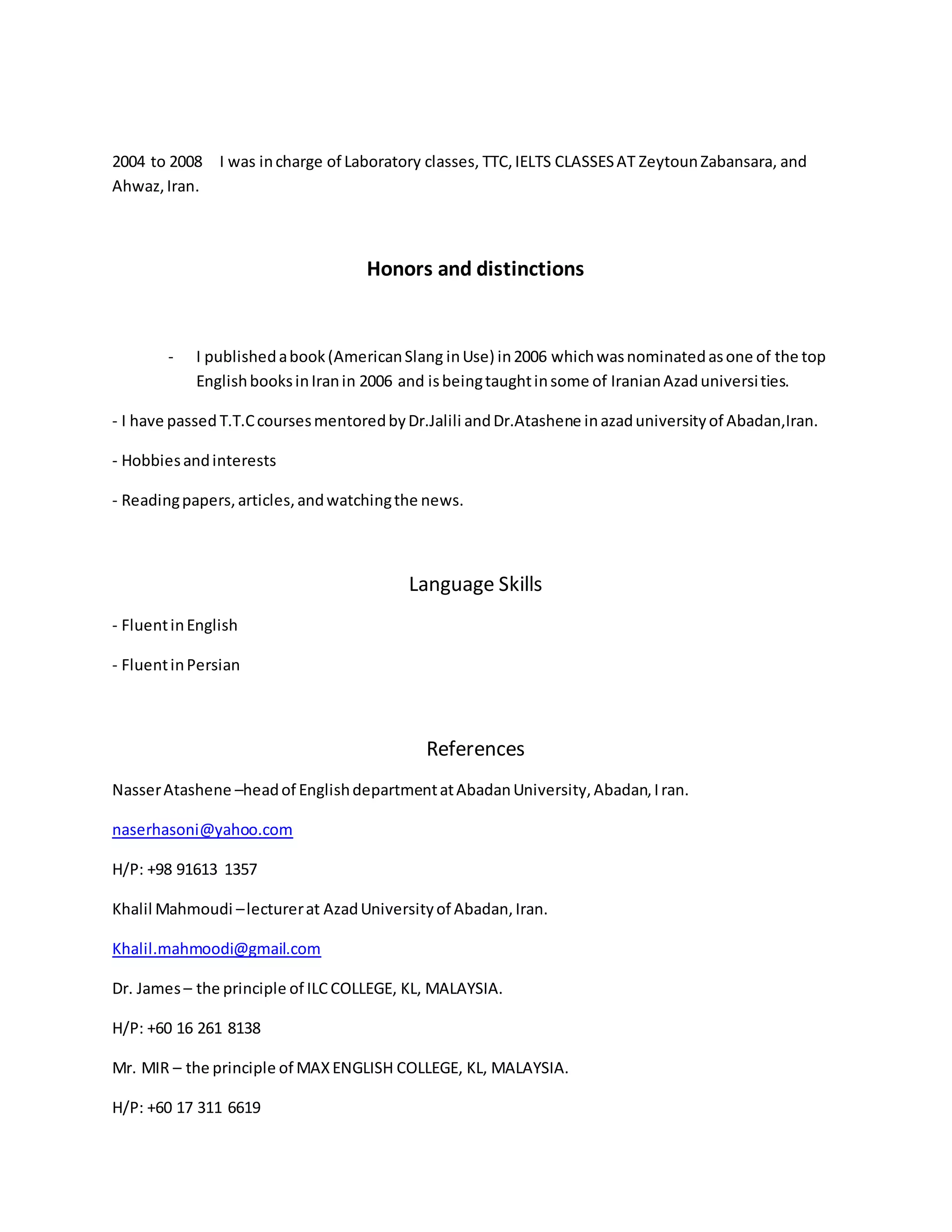 CURRICULUM VITAE | DOCX