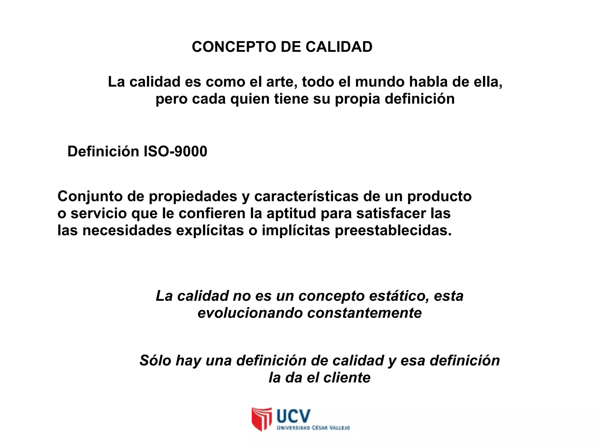 Sesion 04 - Proceso del Control de la Calidad | PPT