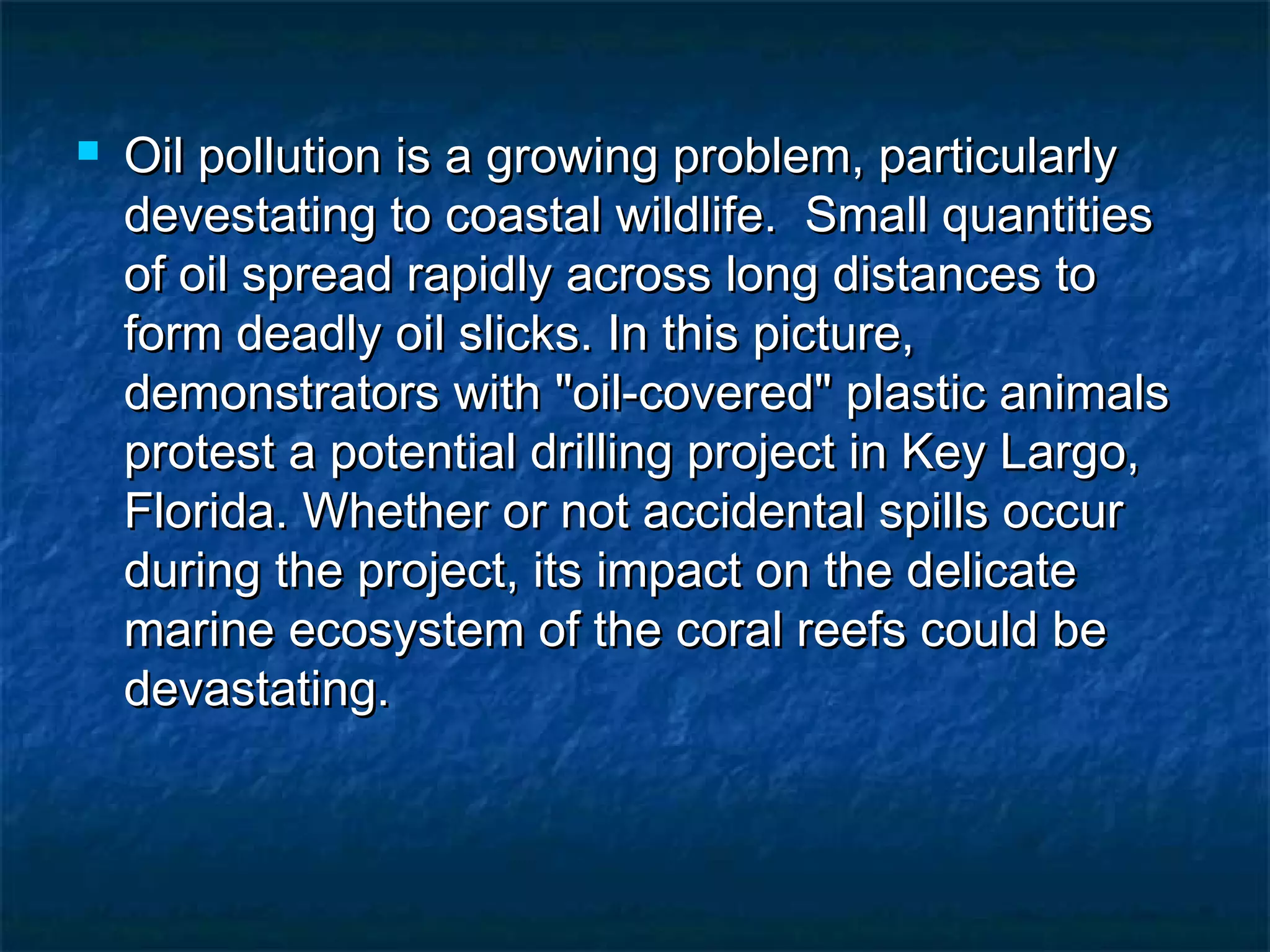 presentation on water pollution | PPT