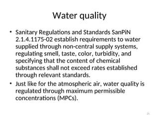 regulating water quality................ | PPT