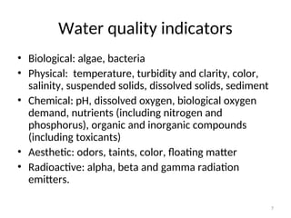 regulating water quality................ | PPT