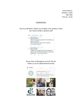 social media posts - SNS | PDF | Social Networking | Internet