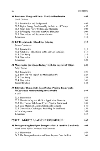 The Internet Of Things Et Data Analytics Handbook Geng Hwaiyu | PDF