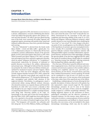Hidradenitis Suppurativa A Diagnostic Atlas First Edition Micali | PDF