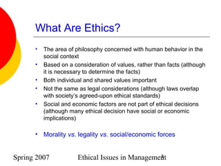 337 ethical issues | PPT