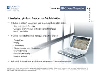 Caliber Wholesale | PPT