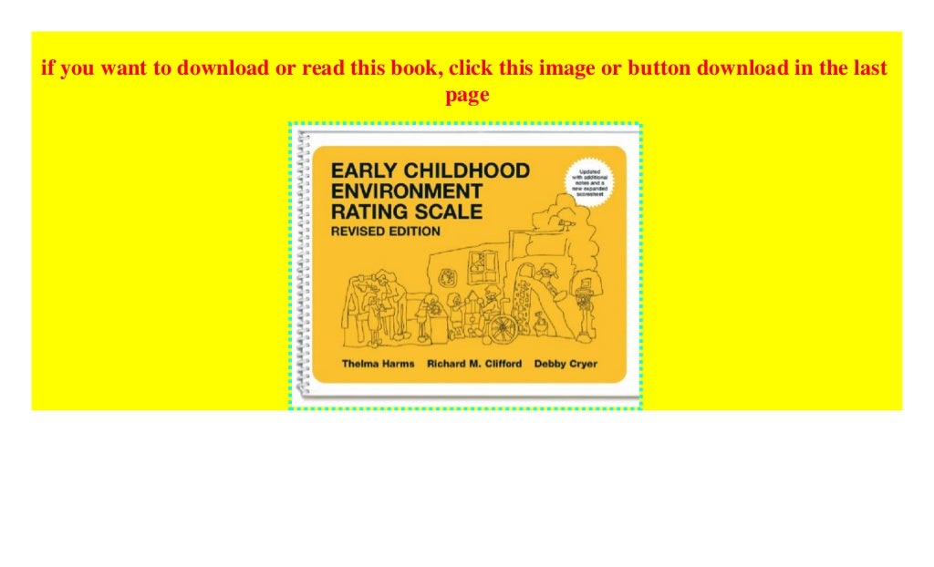 Early Childhood Environment Rating Scale ECERS R Kindle early-childhood-environment-rating-scale-ecers-r-kindle