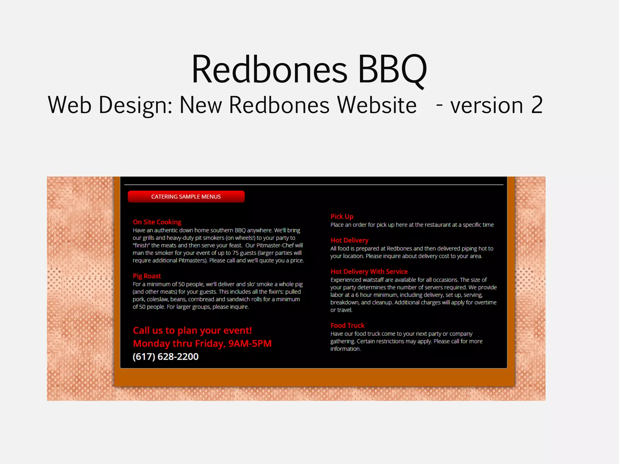 PORTFOLIO 2015 Redbones Projects | PDF
