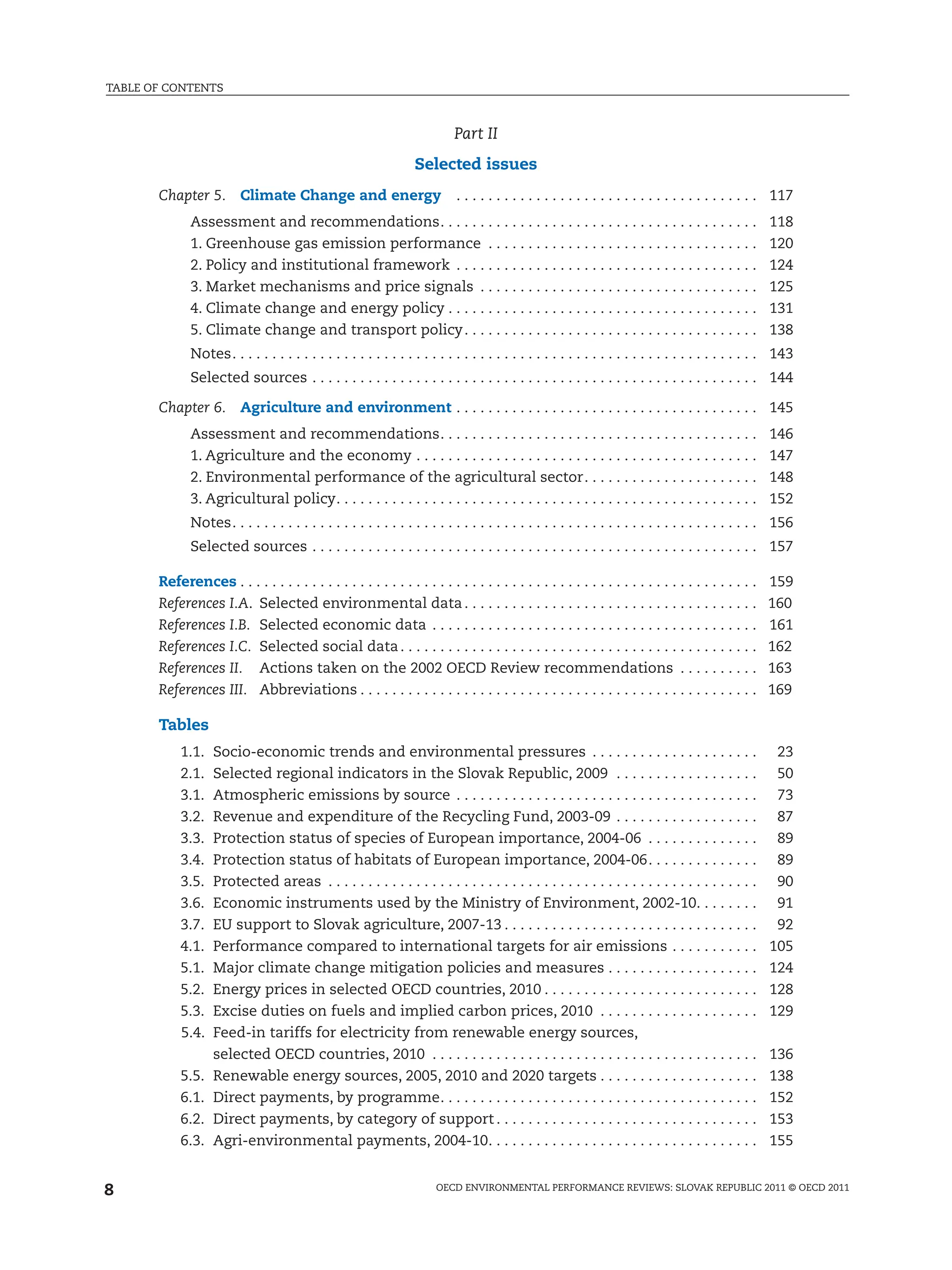 Oecd Environmental Performance Reviews Oecd | PDF