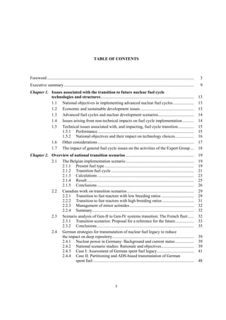 Nuclear Fuel Cycle Transition Scenario Studies Status Report Oecd | PDF