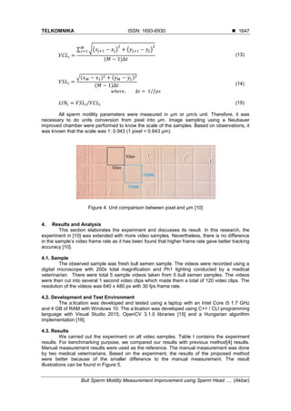 Bull Sperm Motility Measurement Improvement using Sperm Head Direction ...