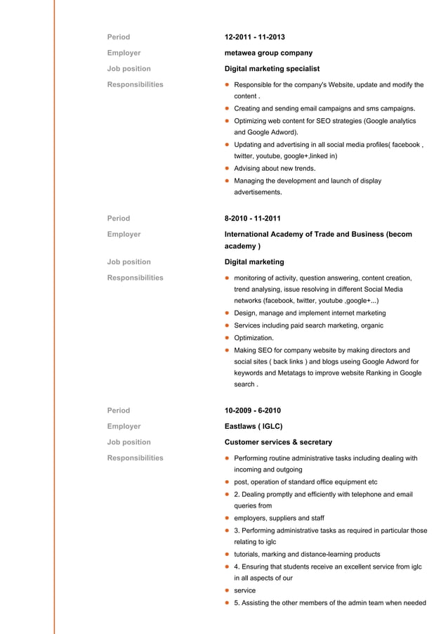 CV_nada-reda-1 (2) | PDF | Web Development | Internet