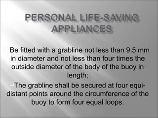 -Life-Saving- appliances for ships from solas | PPT