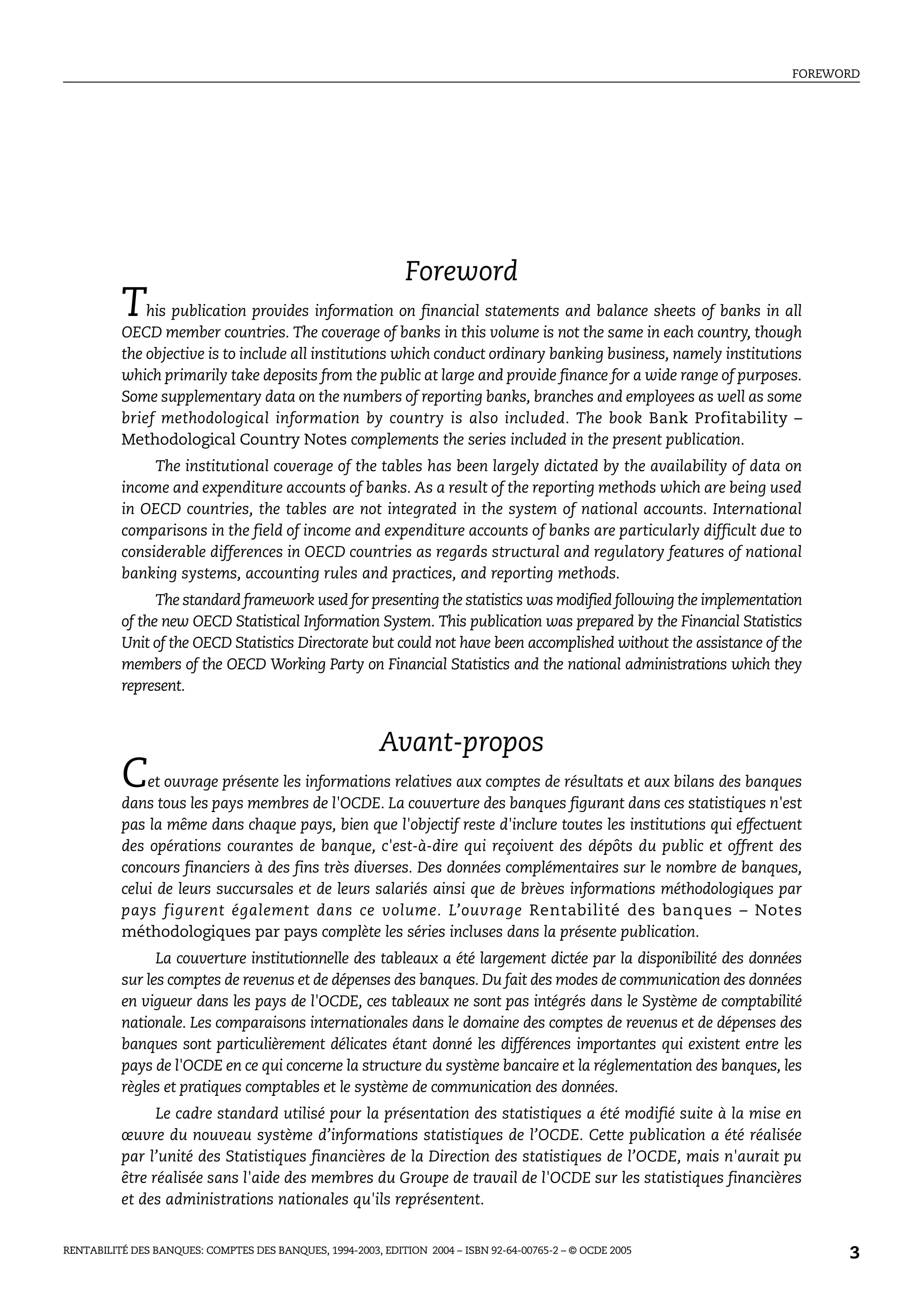 Bank Profitability Financial Statements Of Banks 2004 Coll | PDF