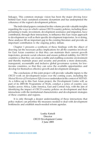 Policy Coherence Towards East Asia Development Challenges For Oecd ...