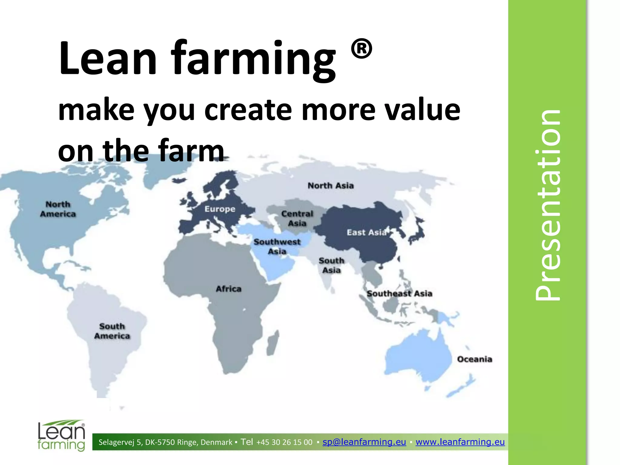 20160808 - Presentation-Lean_Farming | PDF