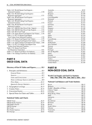 Coal Information 2006 With 2005 Data Oecd | PDF