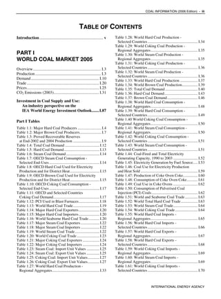 Coal Information 2006 With 2005 Data Oecd | PDF