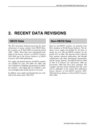 Natural Gas Information 2006 Edition Oecd | PDF