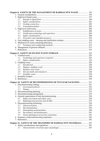Nuclear Safety The Safety Of The Nuclear Fuel Cycle Third Edition Oecd ...