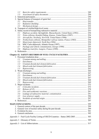 Nuclear Safety The Safety Of The Nuclear Fuel Cycle Third Edition Oecd ...