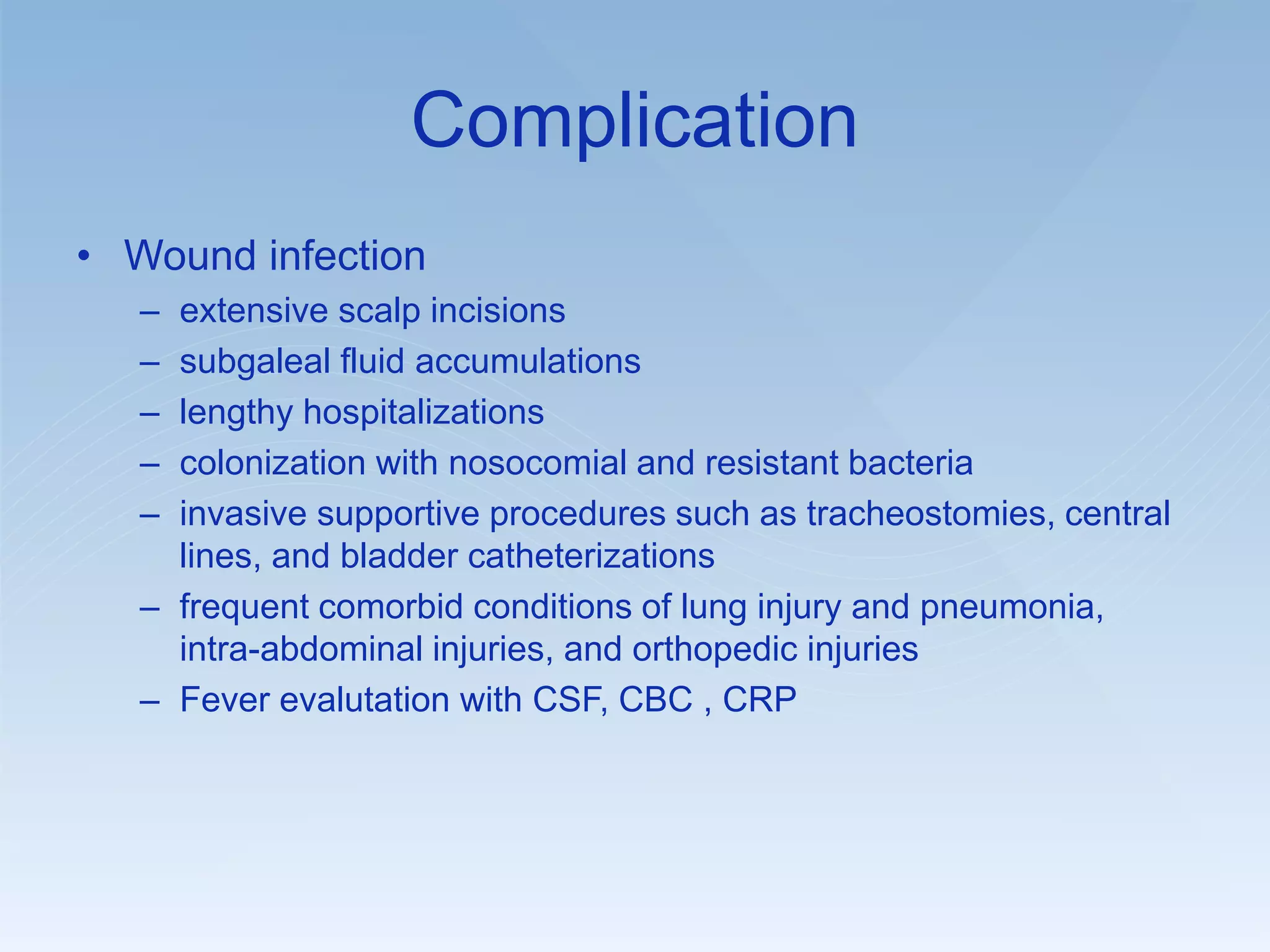 338 Indications and technique for cranial decompression after traumatic ...
