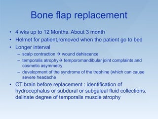 338 Indications and technique for cranial decompression after traumatic ...