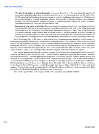 Science Technology And Industry Scoreboard Towards A Knowledgebased ...