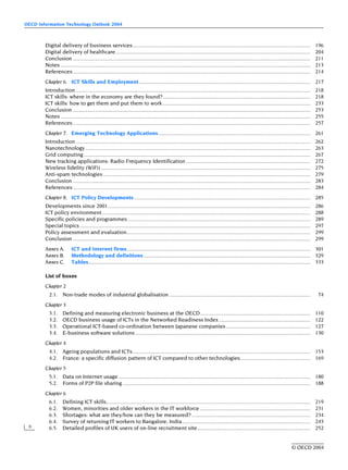 Information Technology Outlook 2004 Ed 2004 Oecd | PDF