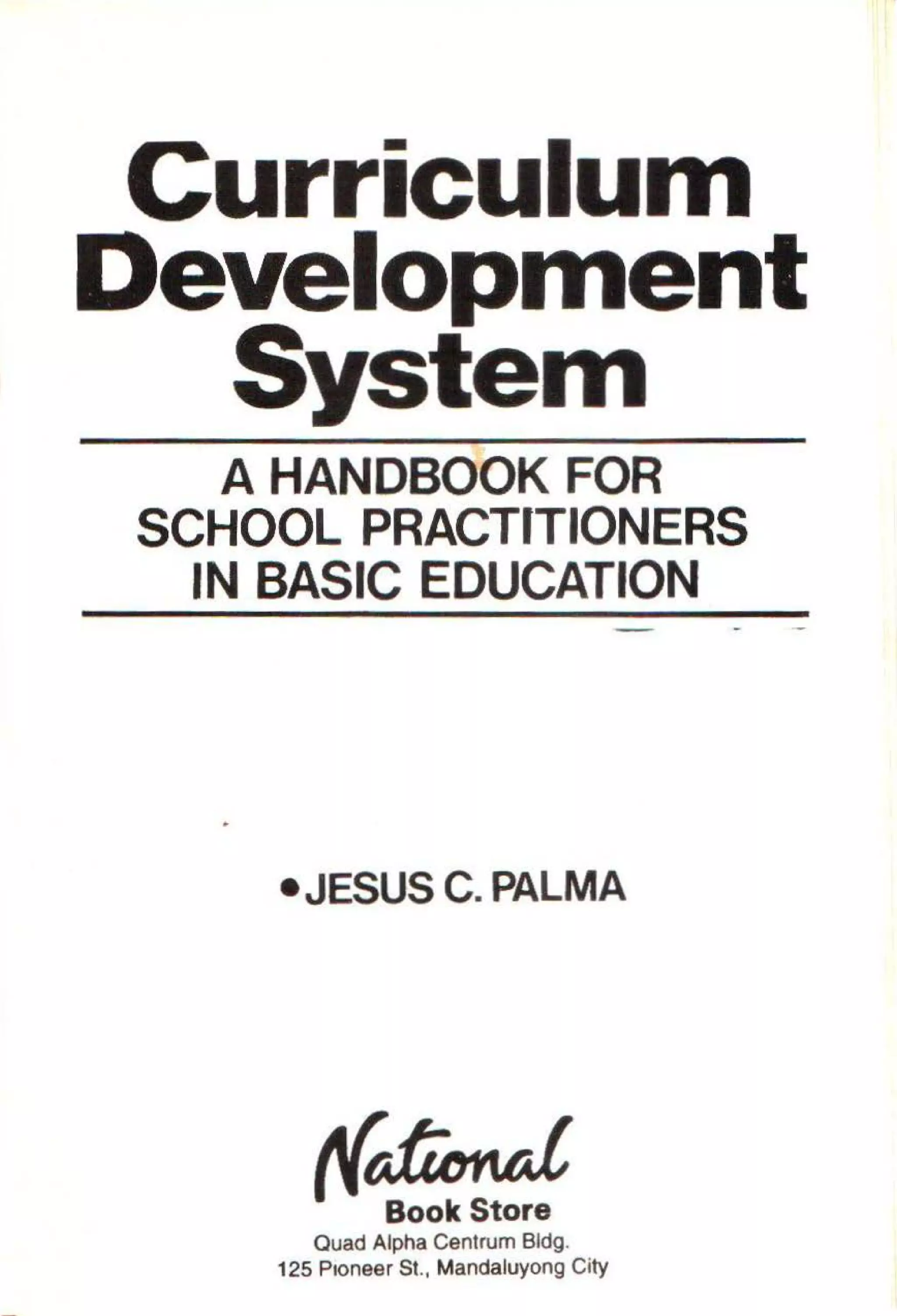 Curriculum-Development-System-Jesus-C-Palma.pdf | Secondary Education ...