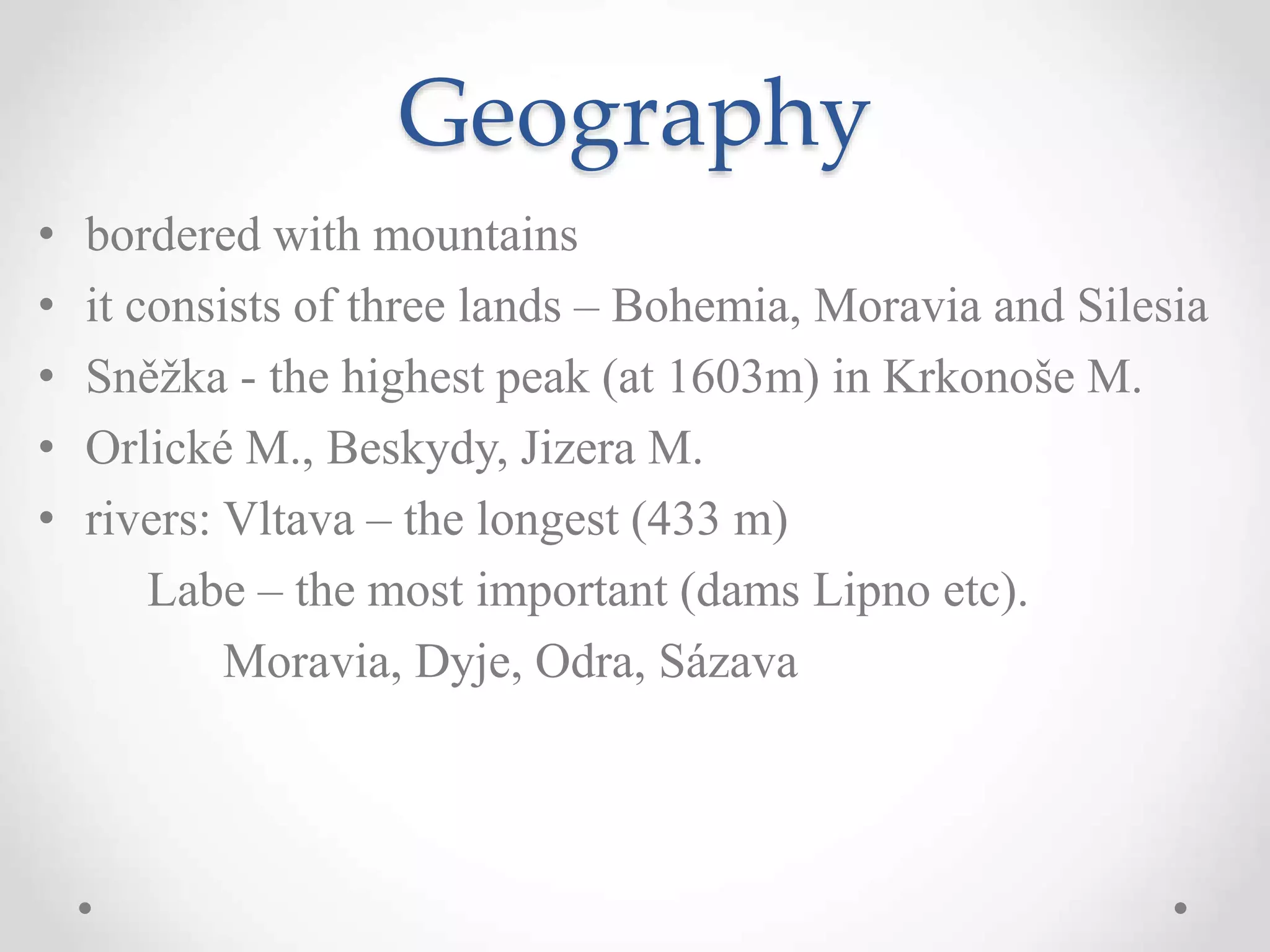 The Czech Republic | PPT