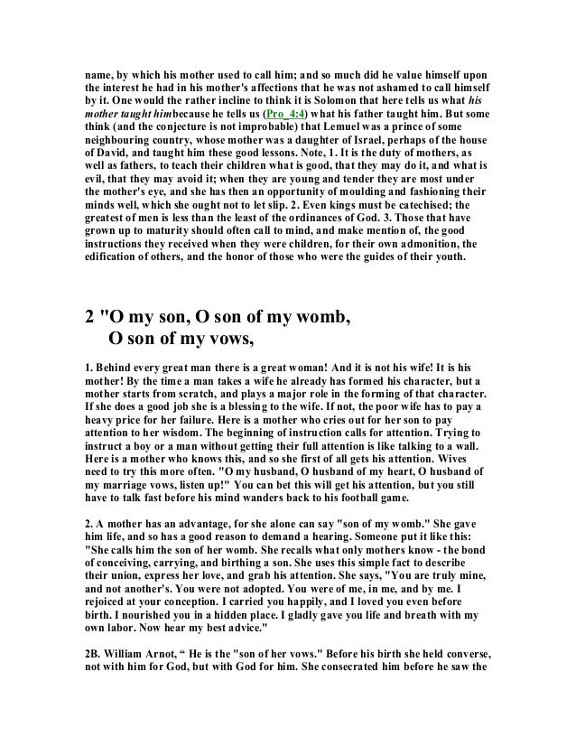 33960878 Proverbs 31 commentary 33960878 Proverbs 31 commentary