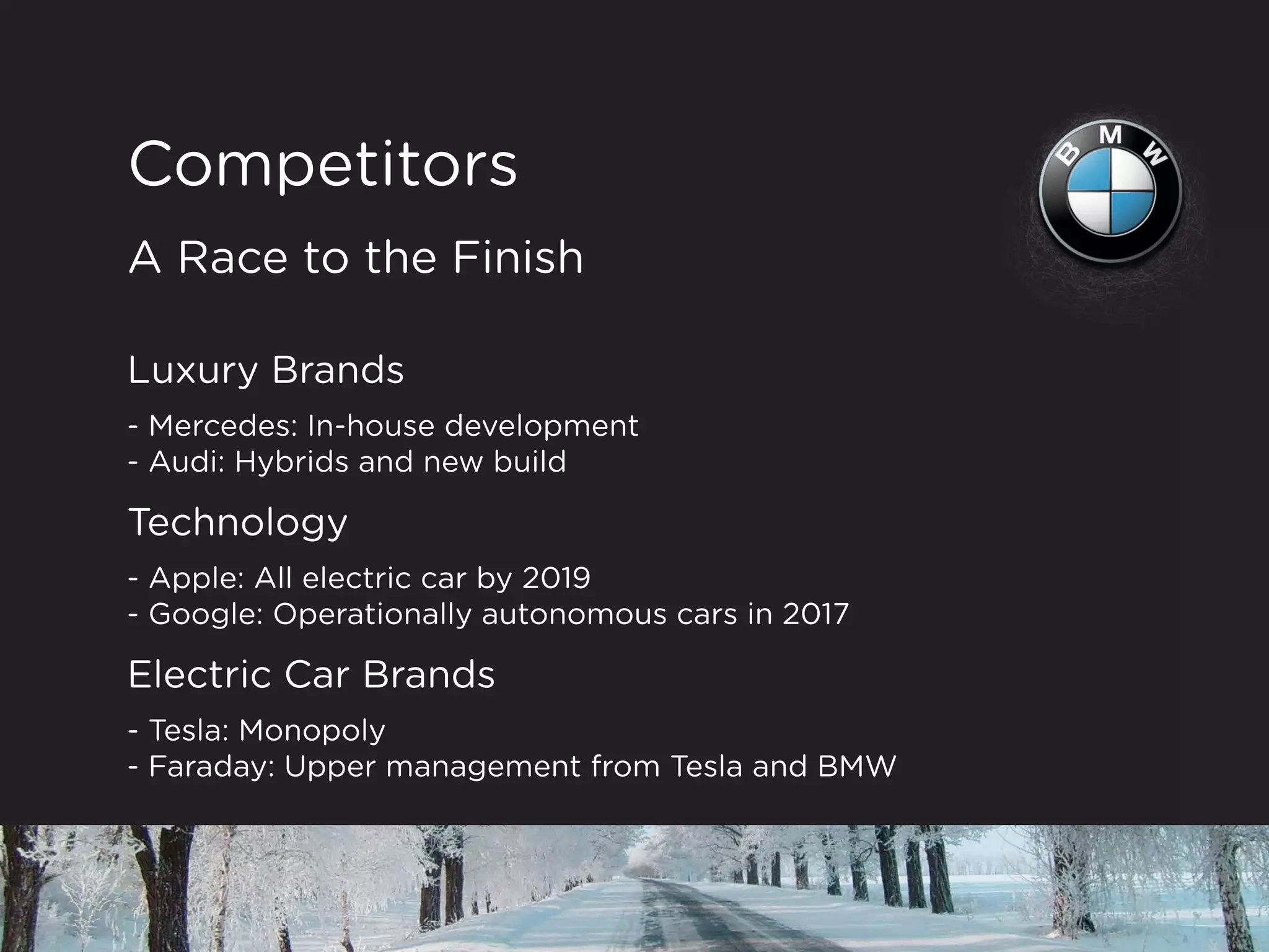 BMW_Presentation_Professor | PDF | Automotive Industry | Industries
