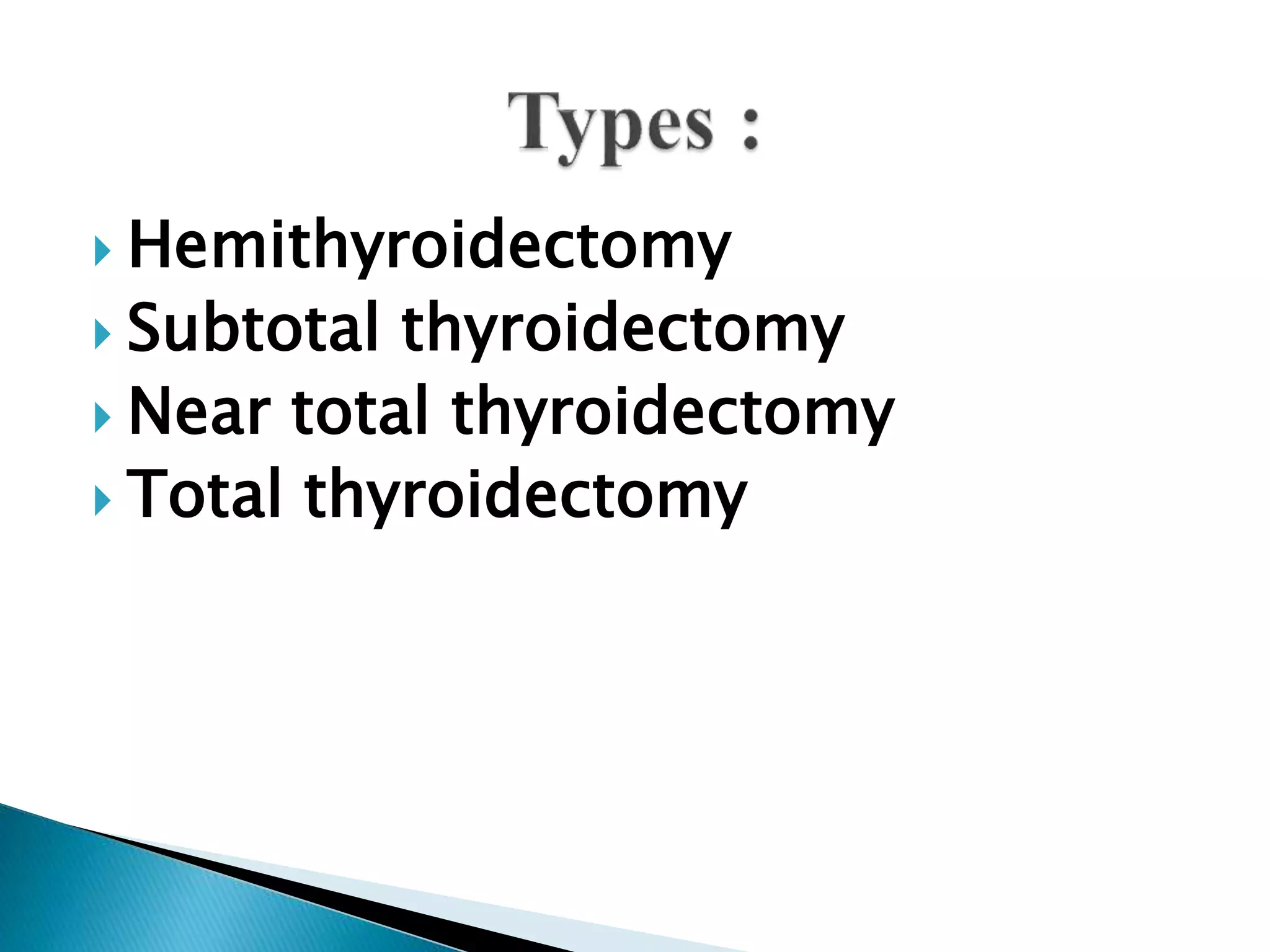 thyroid surgery important | PPTX