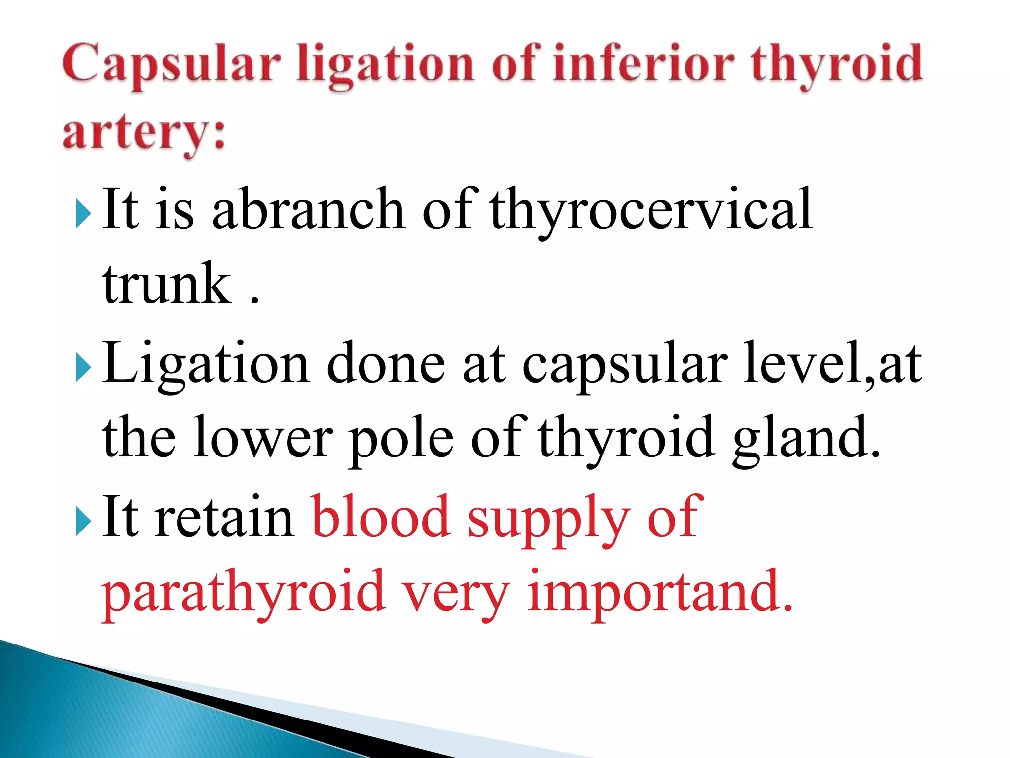 thyroid surgery important | PPTX