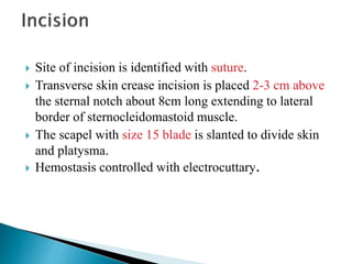 thyroid surgery important | PPTX
