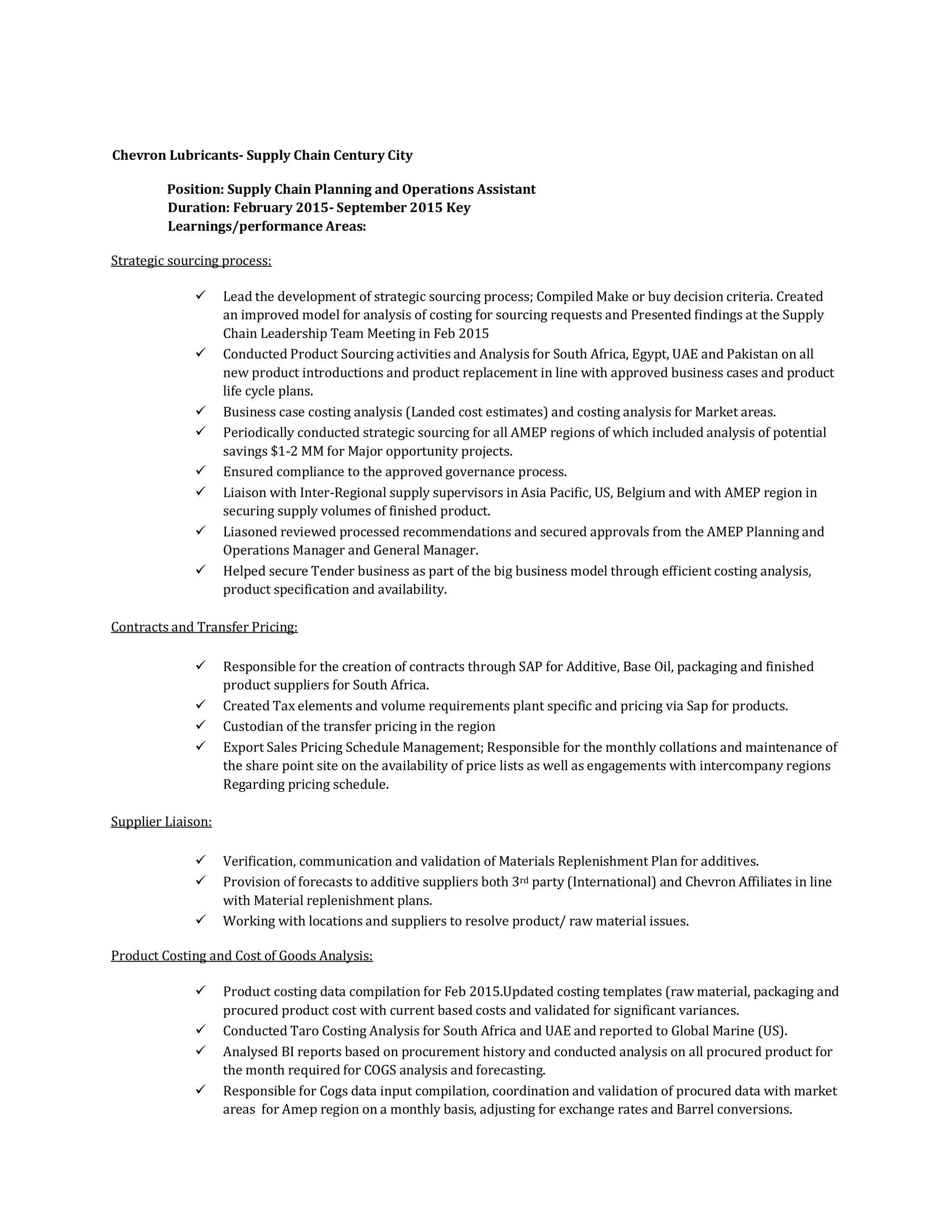 Chevron Lubricants | PDF
