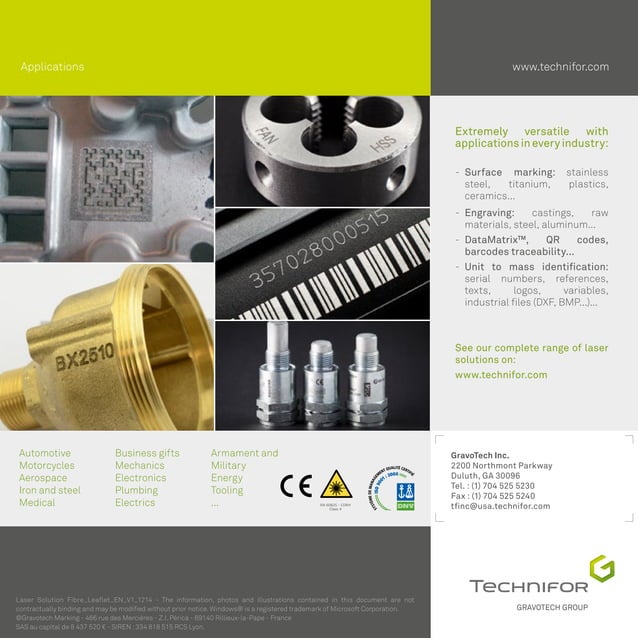 Laser Leaflet | PDF | Technology & Computing