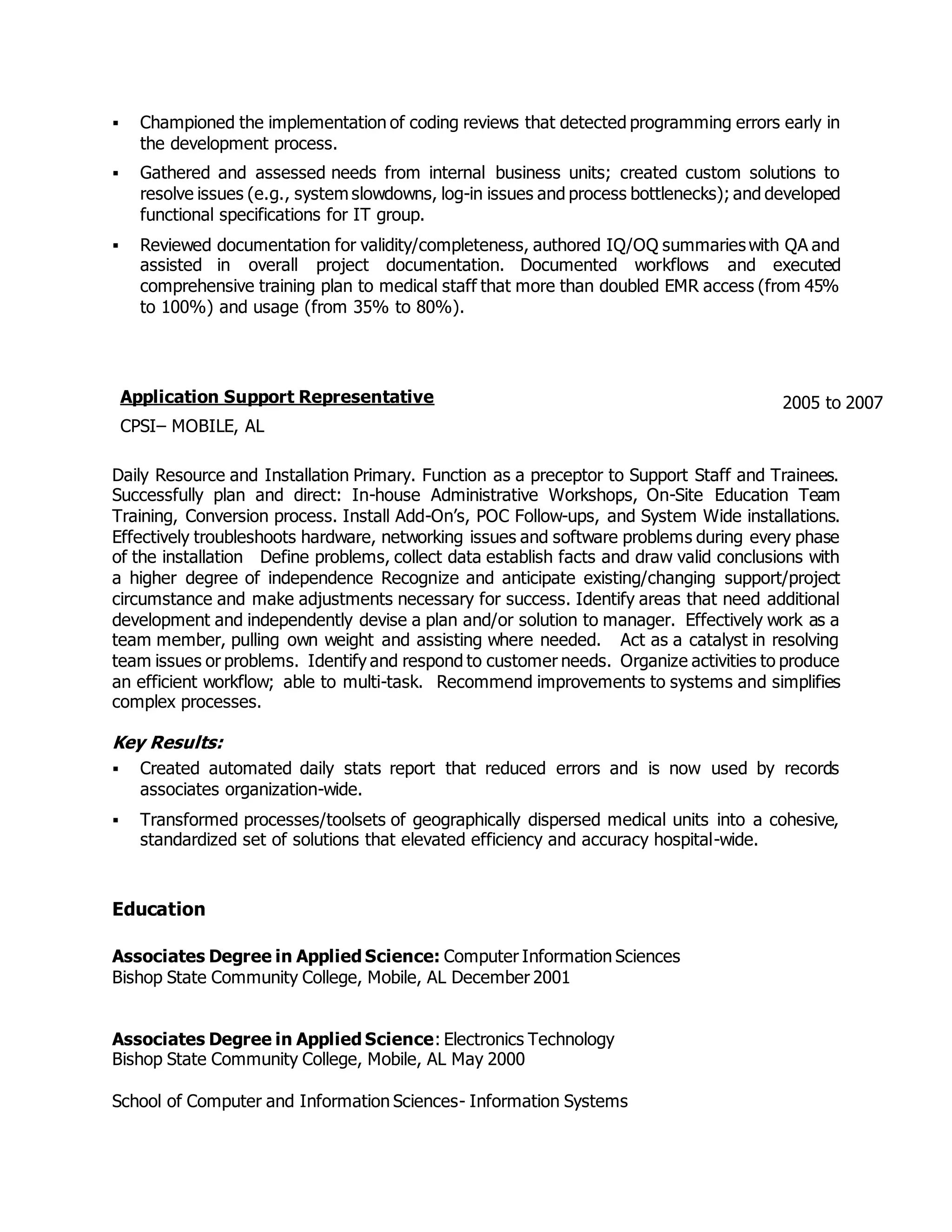 Shaun mitchell resume July2015 | DOCX