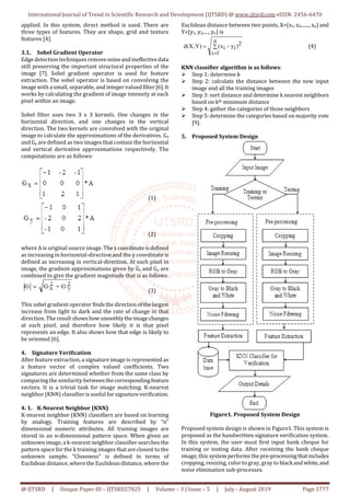 Handwritten Signature Verification System using Sobel Operator and KNN ...