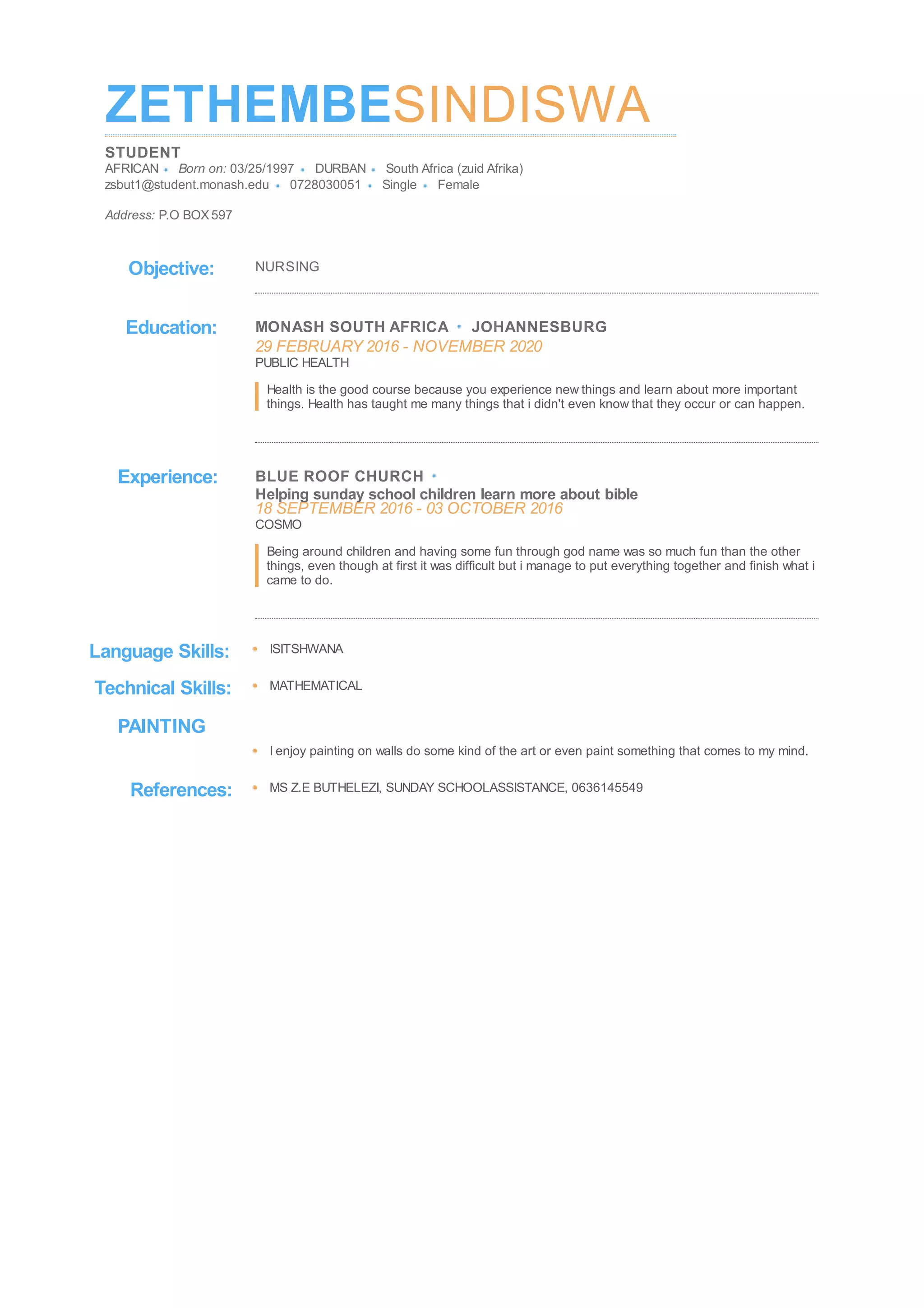 CurriculumVitae (2) | PDF