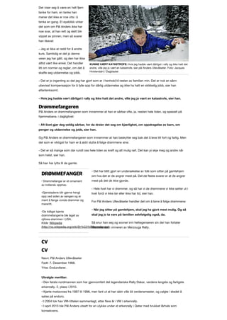 Drømmefanger på motorosykkel - Dagbladet Pluss | PDF