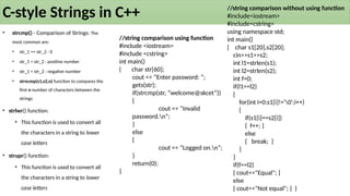 3 (3)Arrays and Strings for 11,12,college.pptx | Free Download