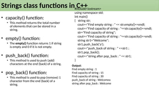3 (3)Arrays and Strings for 11,12,college.pptx | Free Download