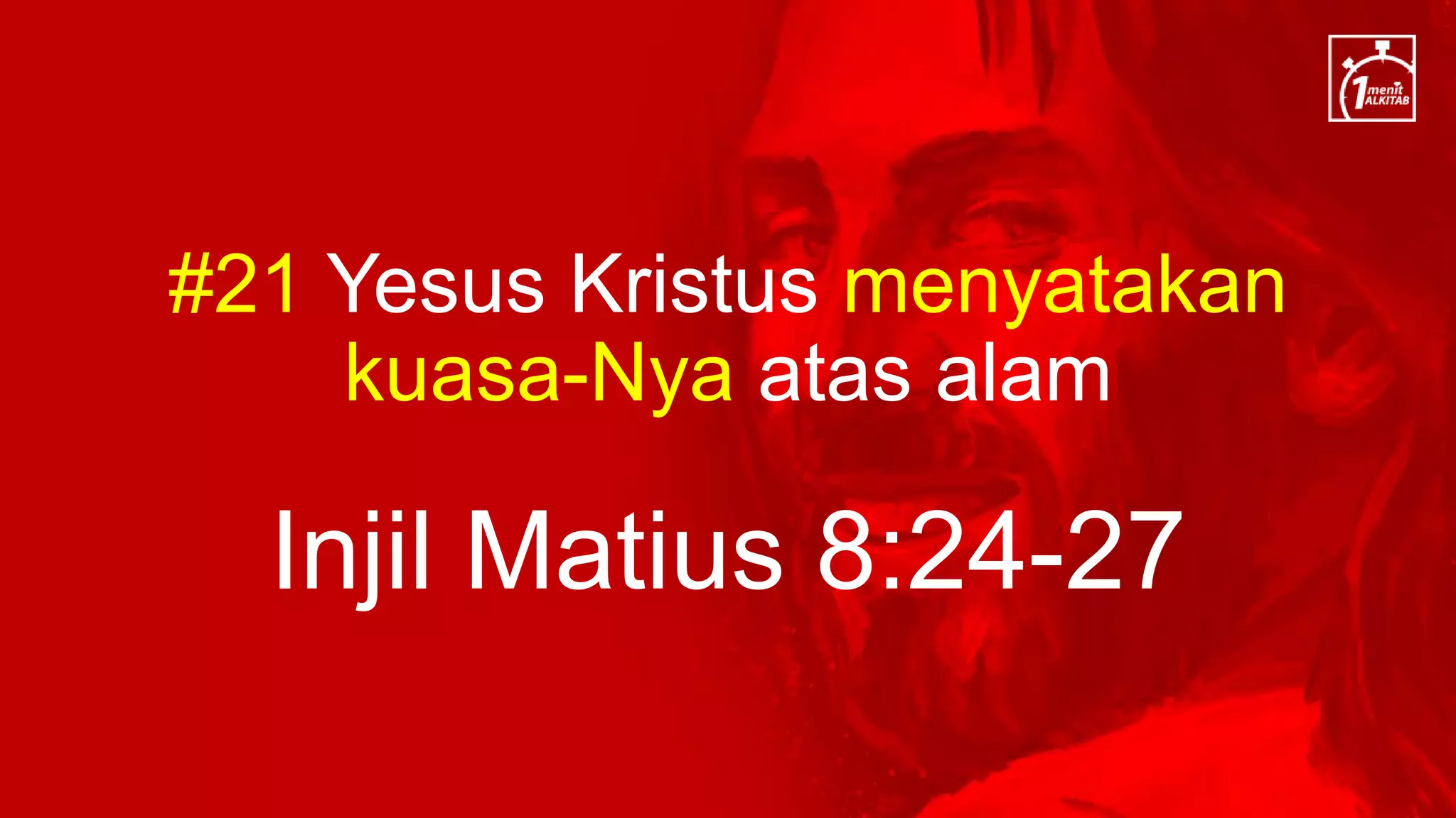 33 Ayat Alkitab yang menunjukkan Yesus Kristus adalah Tuhan.pptx