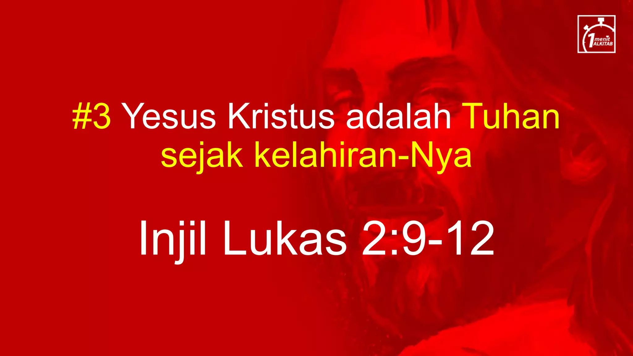 33 Ayat Alkitab yang menunjukkan Yesus Kristus adalah Tuhan.pptx