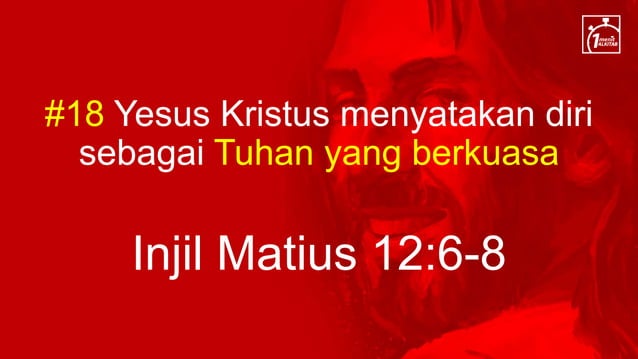 33 Ayat Alkitab yang menunjukkan Yesus Kristus adalah Tuhan.pptx
