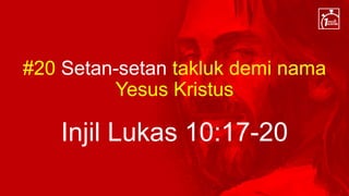 33 Ayat Alkitab yang menunjukkan Yesus Kristus adalah Tuhan.pptx